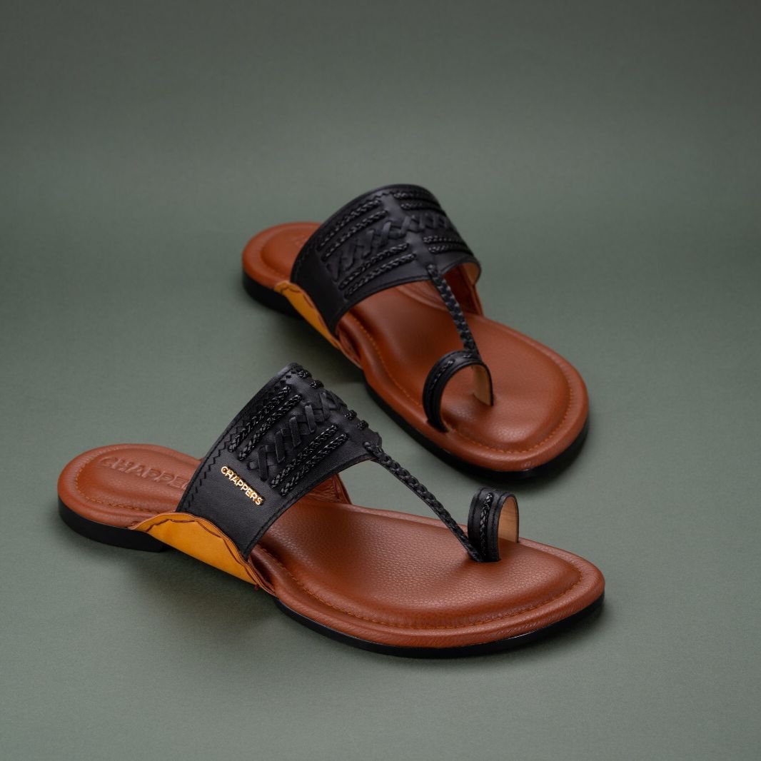 Zora - Brown Black – Chappers India